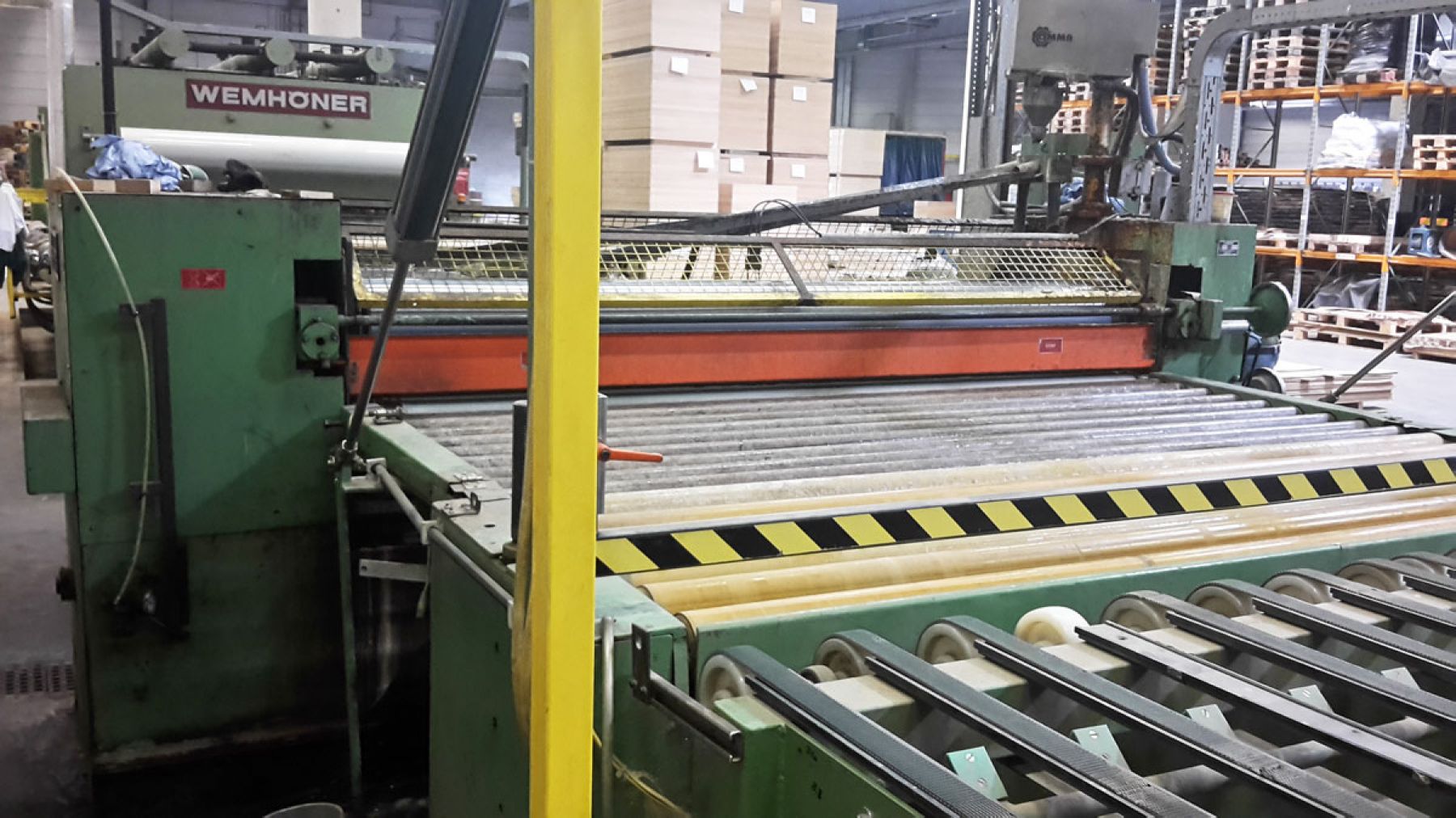 Wemhöner Through Feed Pressline 47993