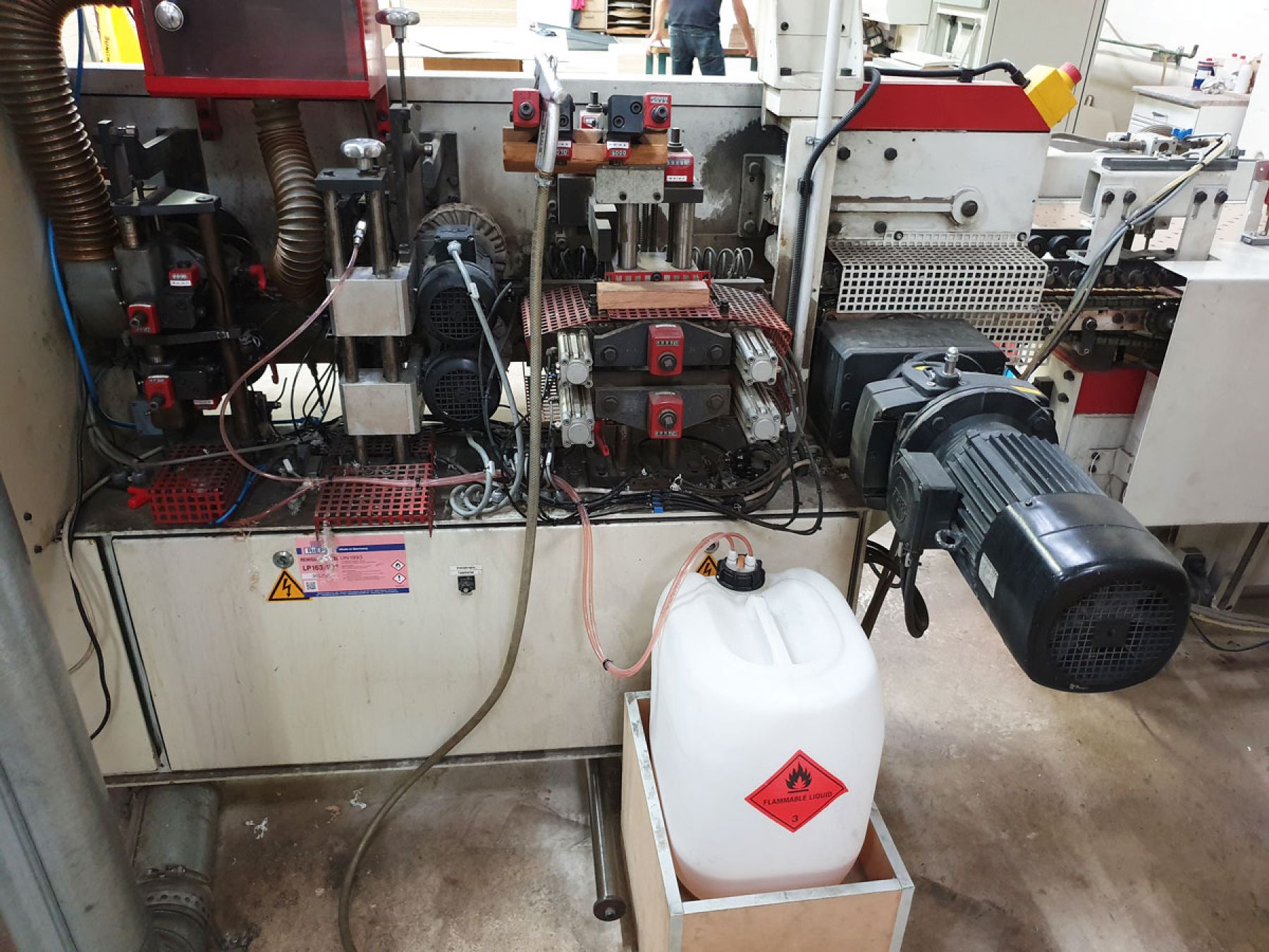 IMA Compact / PC / F / DV / 6220 single-sided joining and edge banding ...